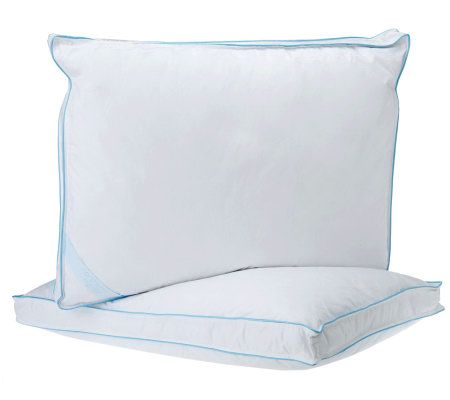 Northern Nights Set of 2 STD CuddleLoft Pillows - QVC.com