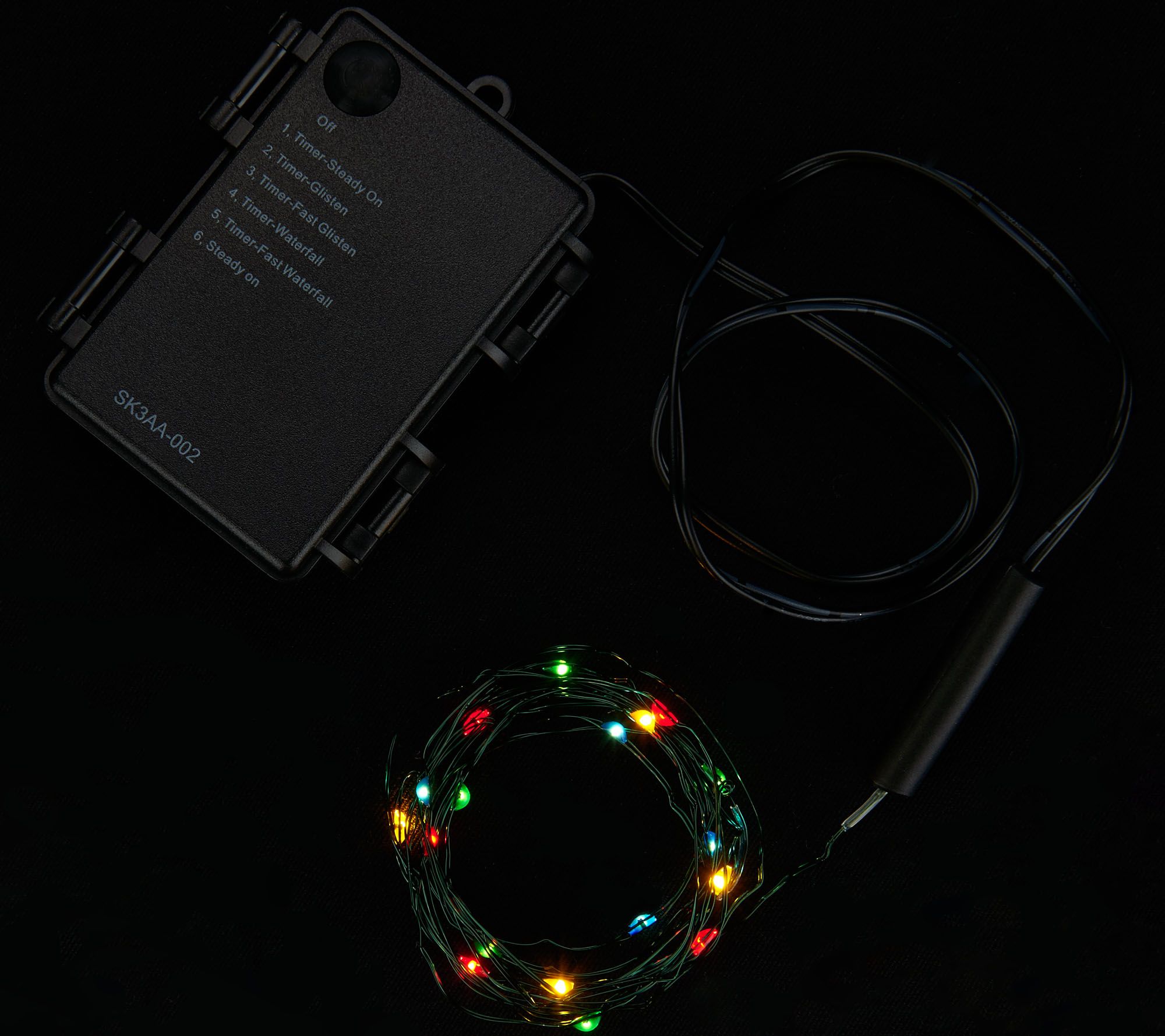 Bethlehem Lights Set of 4 Indoor/Outdoor Fairy Micro Light Strands ...
