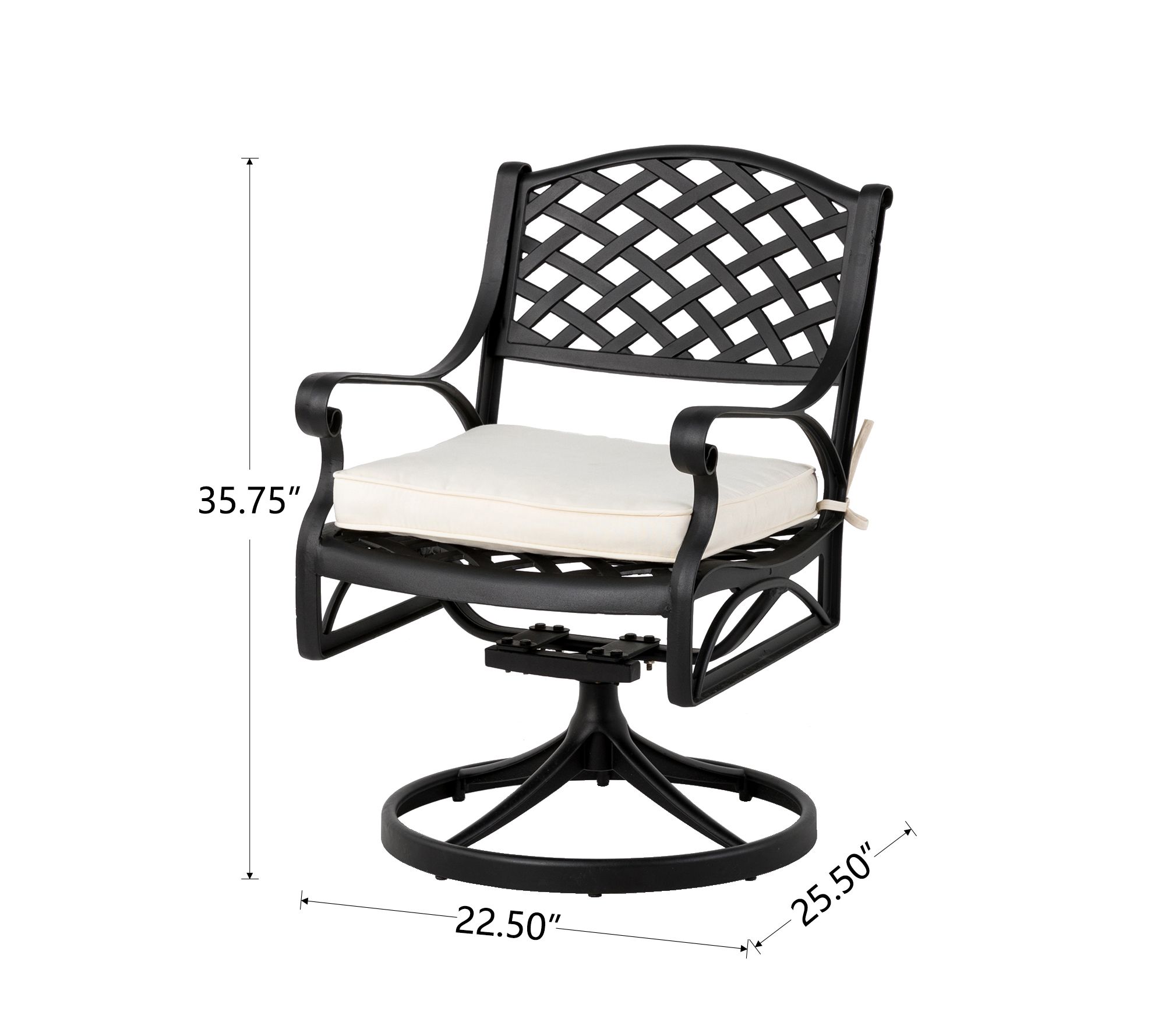 Elm PLUS Boca Dining Set with Swivel Rocking Chairs - QVC.com