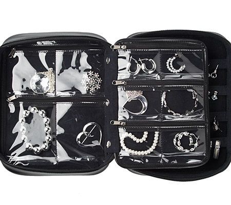 Gold & Silver Safekeeper Jewelry Case by Lori Greiner - QVC.com
