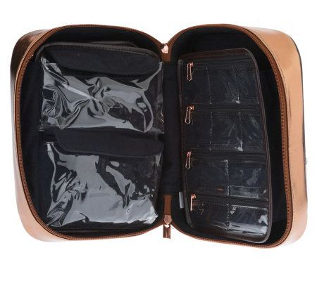 Gold & Silver Safekeeper Jewelry Case by Lori Greiner - QVC.com