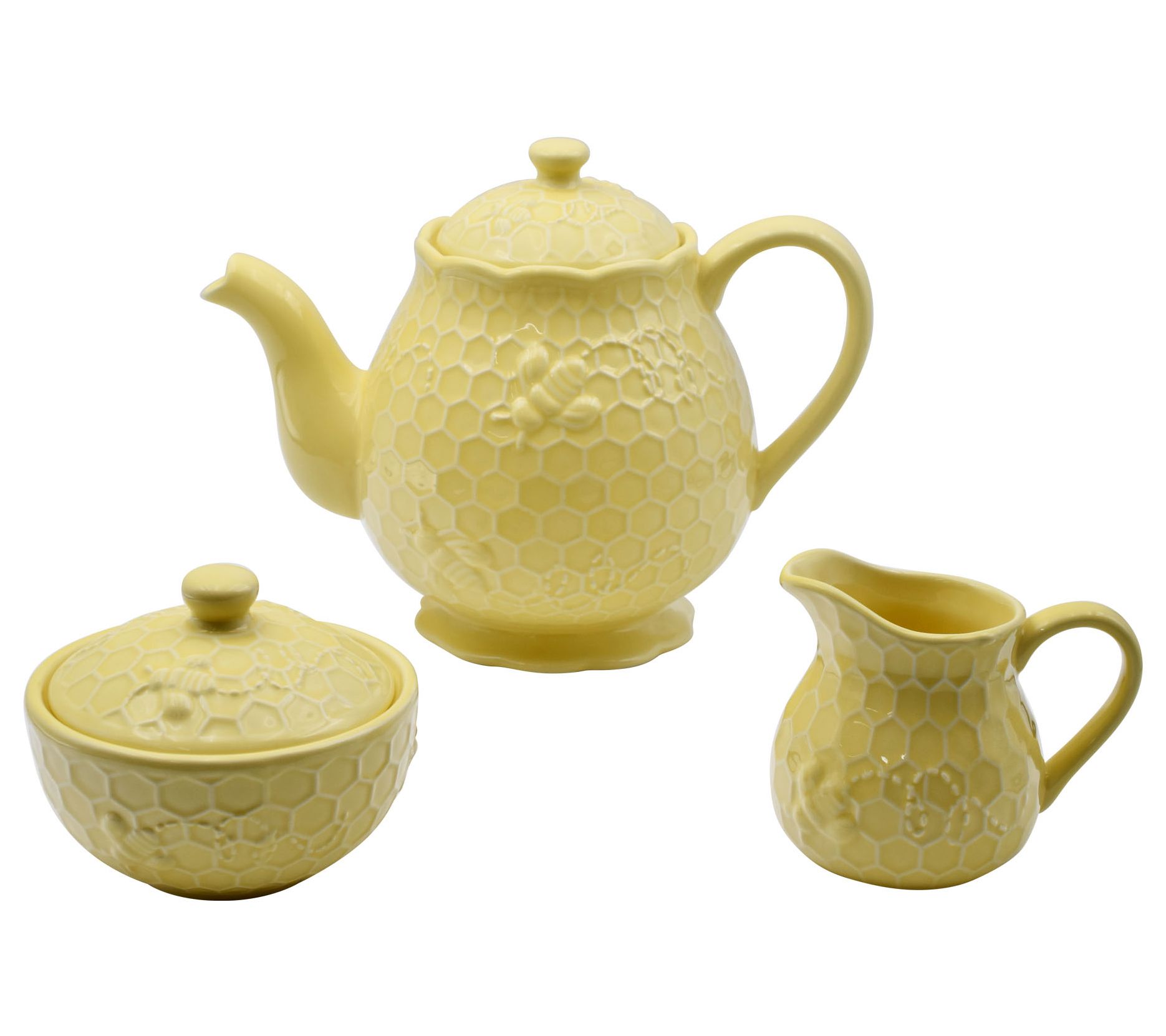Temp-tations Special Edition Bee-lieve 3-Piece Tea Set - QVC.com