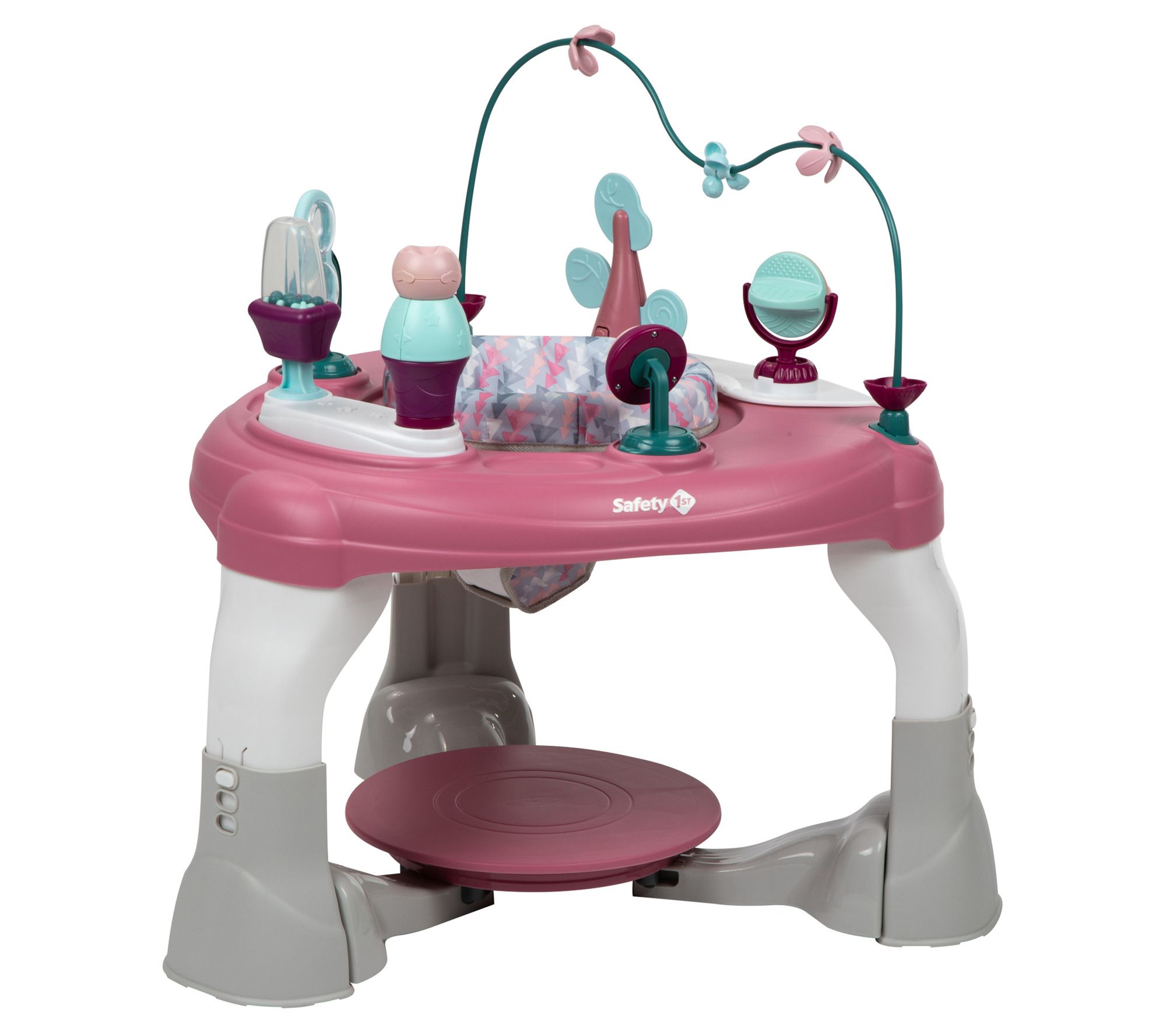 Safety 1st Grow and Go Stationary Activity Center - Oslo Pink - QVC.com