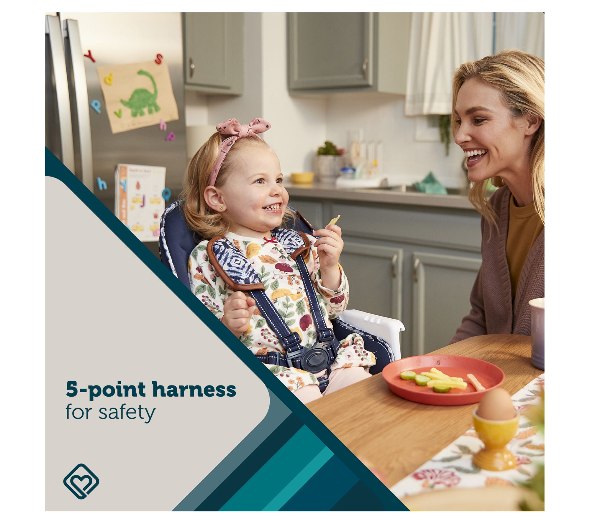 Safety 1st Grow and Go Rotating Highchair - QVC.com