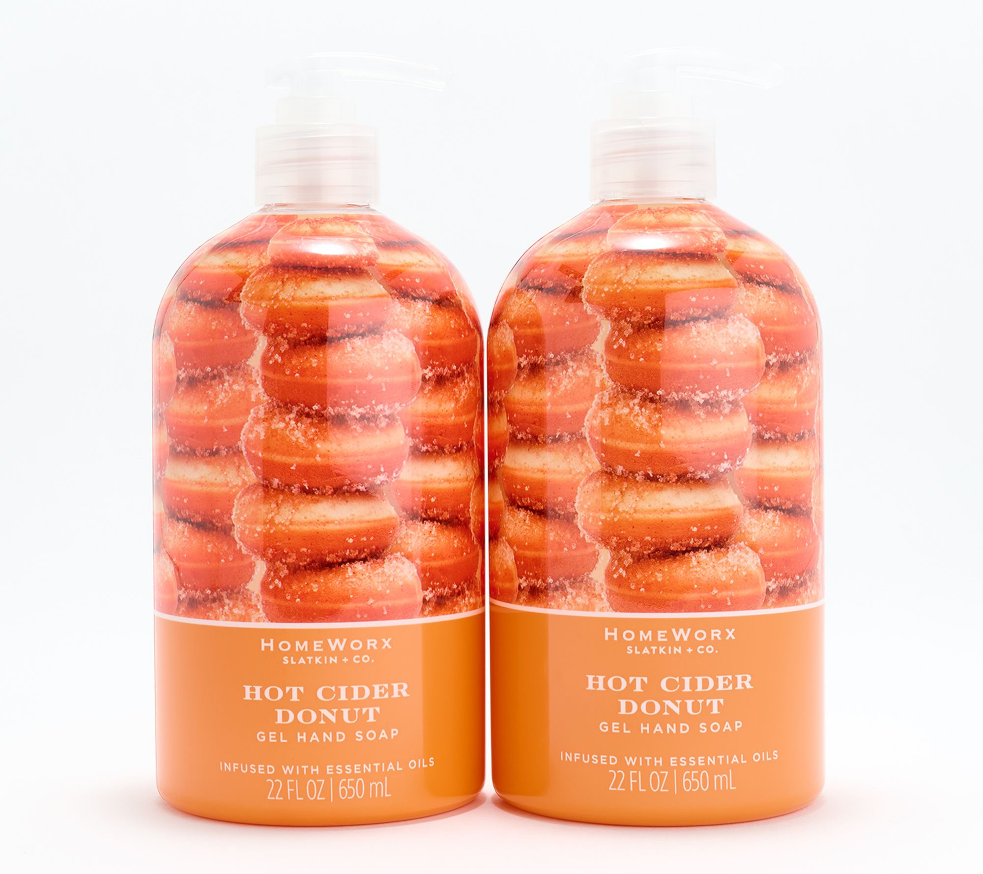 "As Is" HomeWorx by Slatkin + Co. S/2 Hot Cider Donut Soaps - QVC.com
