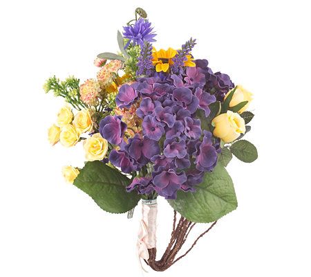 Manhattan Flower Works 27" Floral Bouquet - QVC.com