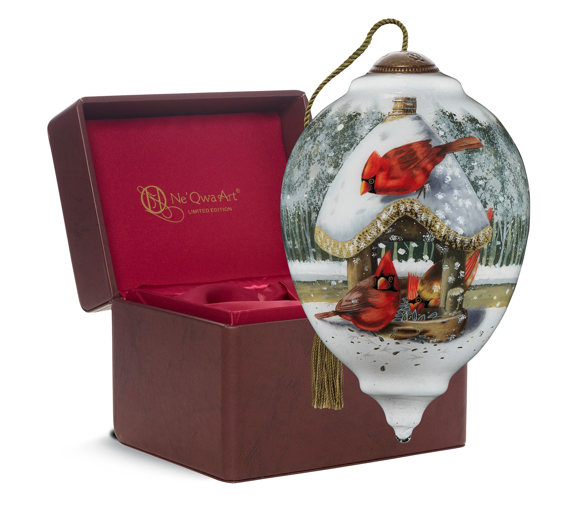 NeQwa 6.75" Limited Edition Winter Buffet Ornament - QVC.com