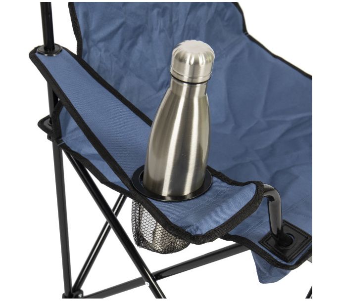 Camp & Go Blue Folding Quad Chair - QVC.com