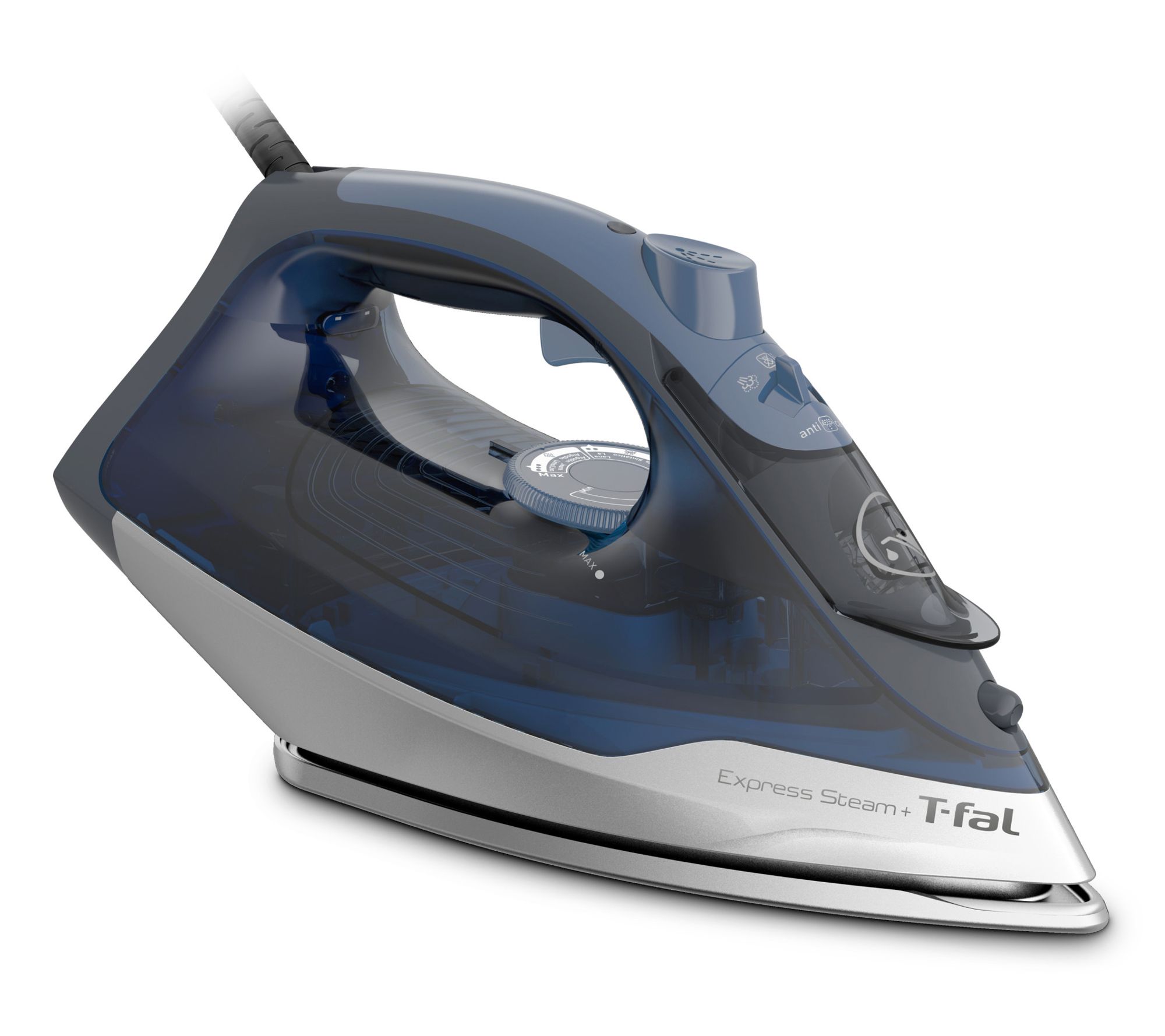 T-fal Express Steam Iron with Durilium AirGlideSoleplate - QVC.com