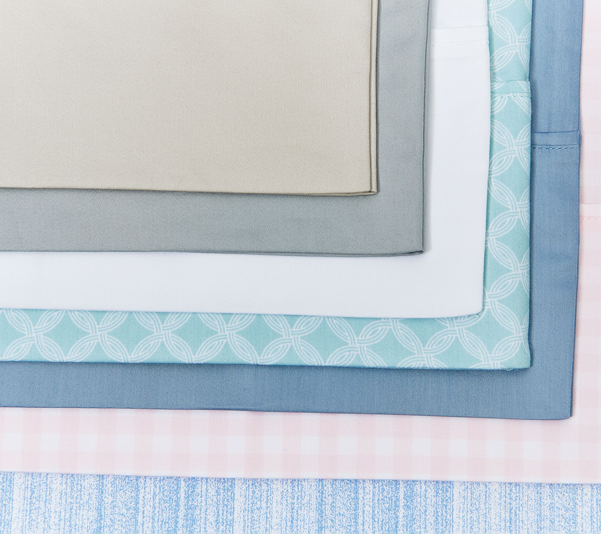 (QVC) Home Reflections 500TC Cotton Blend Sheet Set w/ Extra Cases ...