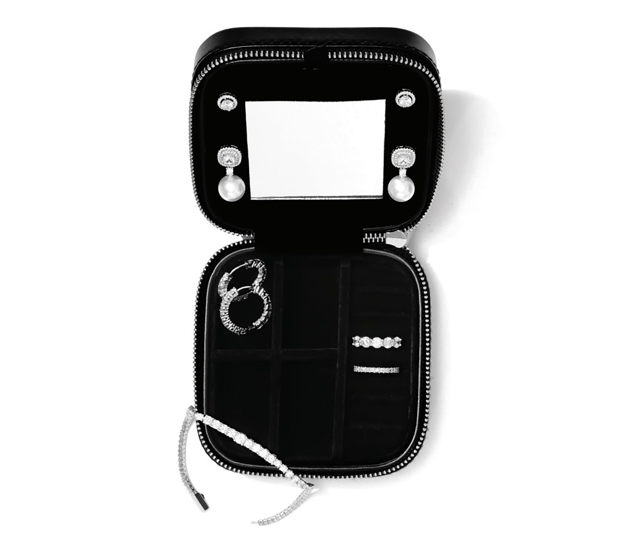 Diamonique x Zaxie 28.85 cttw Jet SetTravel Set - QVC.com