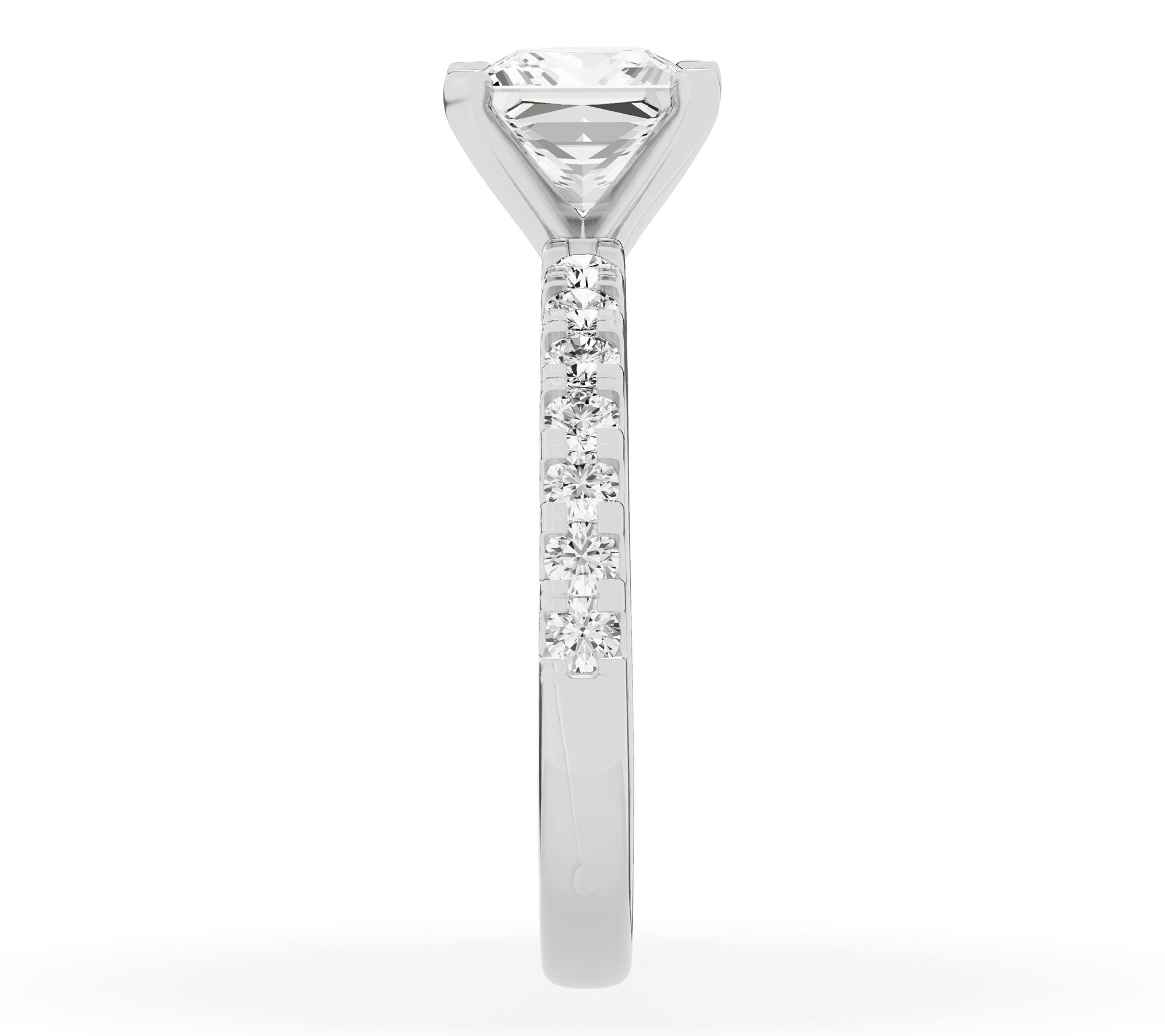 Fire Light 2.00 cttw Lab Grown Diamond Engagement Ring 14K - QVC.com