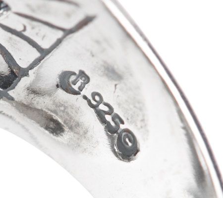 Roderick Tenorio Sterling Breaking Throug Ring - QVC.com