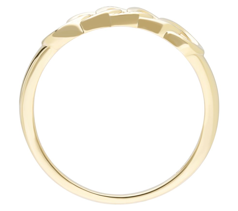 Ariva 14K Gold Linked Circle Ring - QVC.com