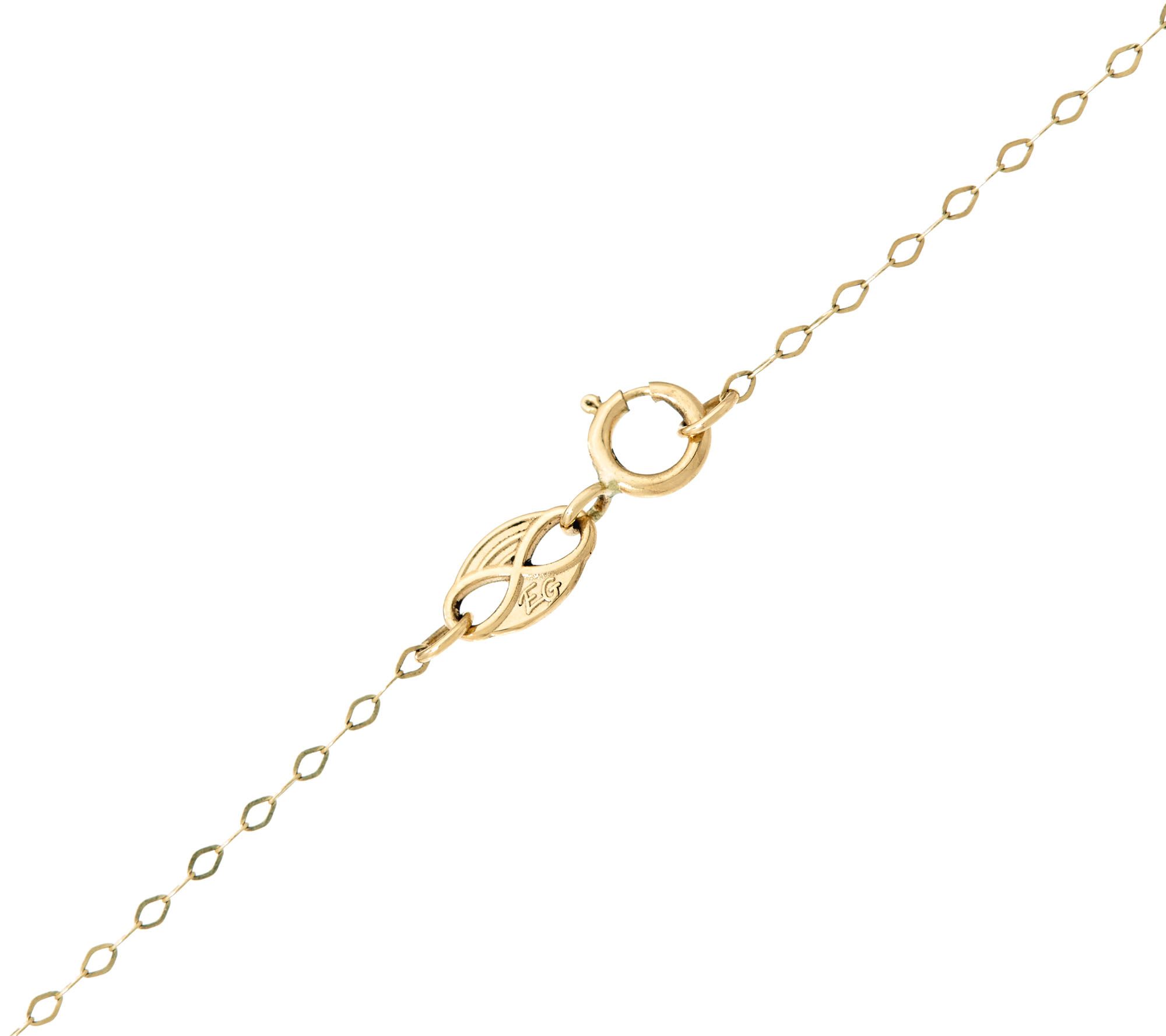 EternaGold Multi-Cross Link Necklace - QVC.com