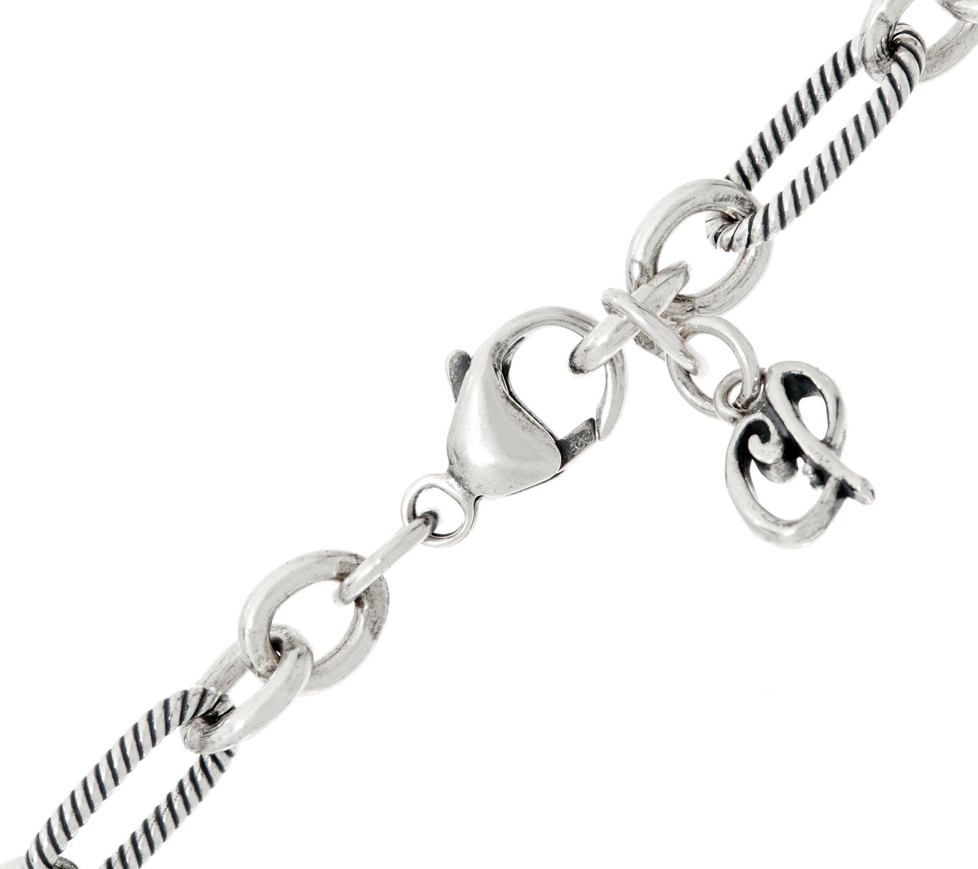Carolyn Pollack Sterling Silver Signature 18" Link Chain 25.0g - QVC.com