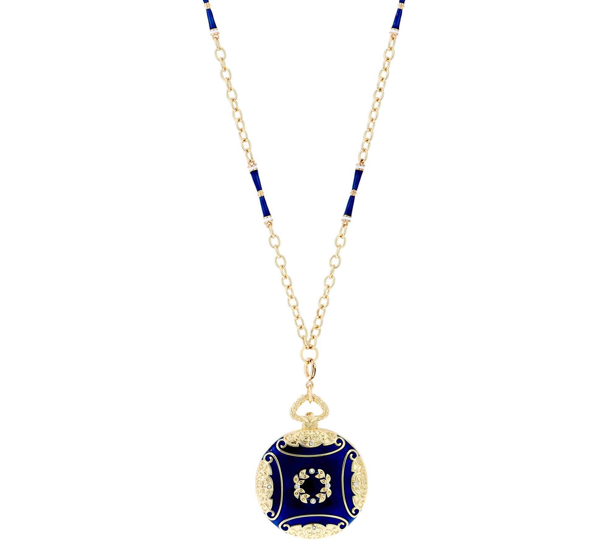 Grace Kelly Collection Royal Coach Locket Pendant - QVC.com