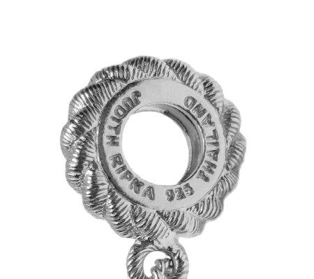 Judith Ripka Sterling Epoxy Enamel Snowman Charm - QVC.com