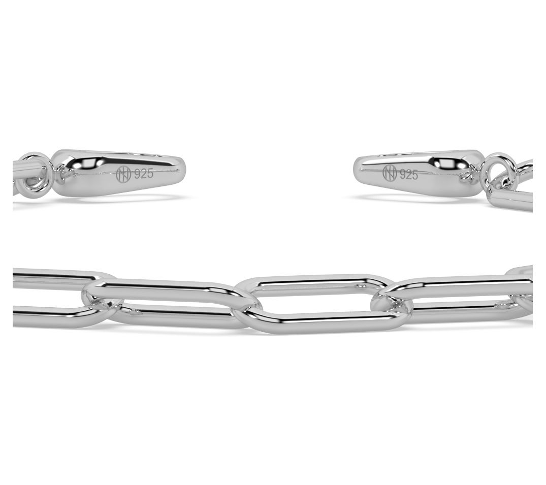 ONI Fine Jewelry Sterling Silver Bold Clip Choker - QVC.com