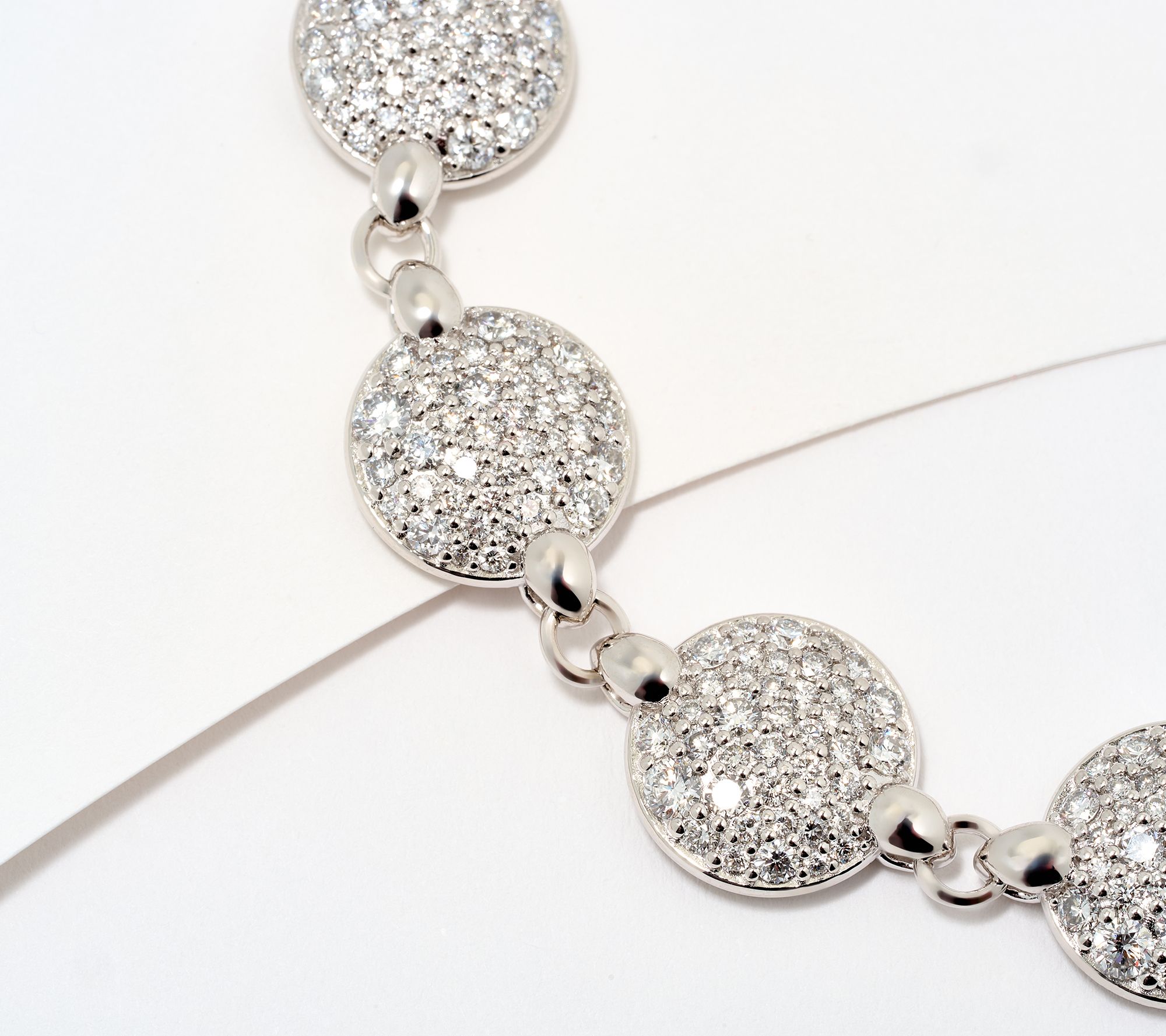 JEN by Jennifer Miller Round Lab Grown Diamond 4.95ct Bracelet - QVC.com