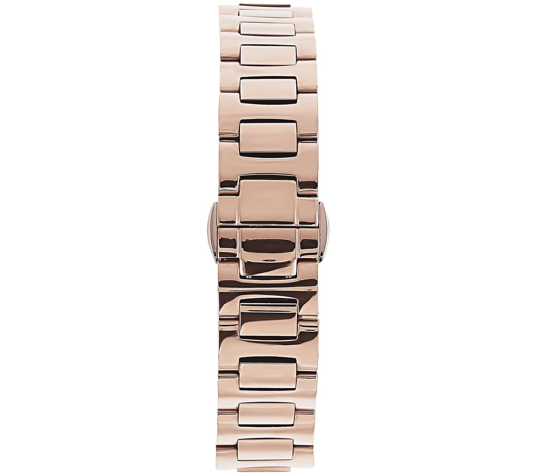 Steel by Design Rosetone Bracelet Watch - QVC.com