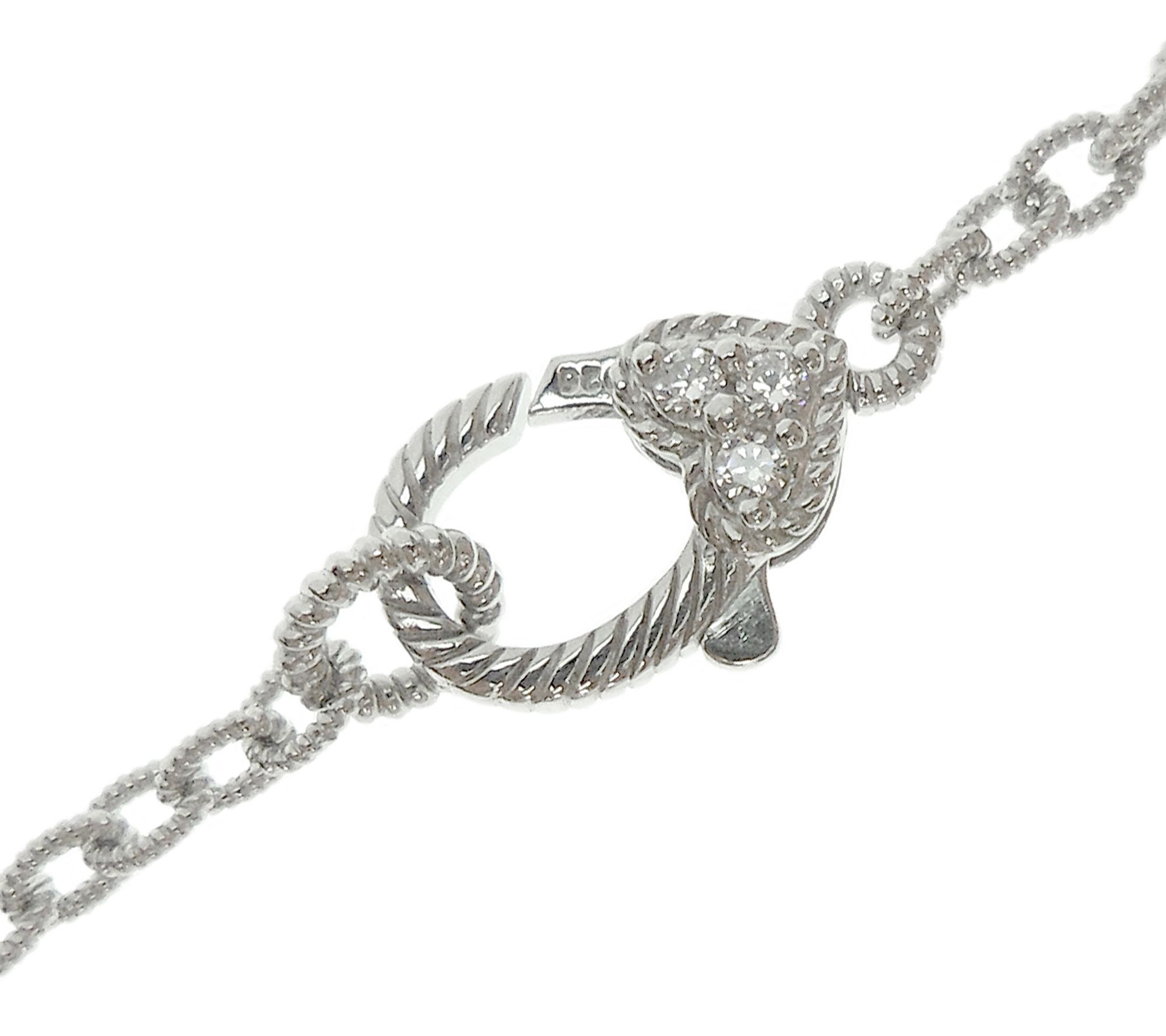 Judith Ripka Sterling Diamonique 36" Station Necklace - QVC.com