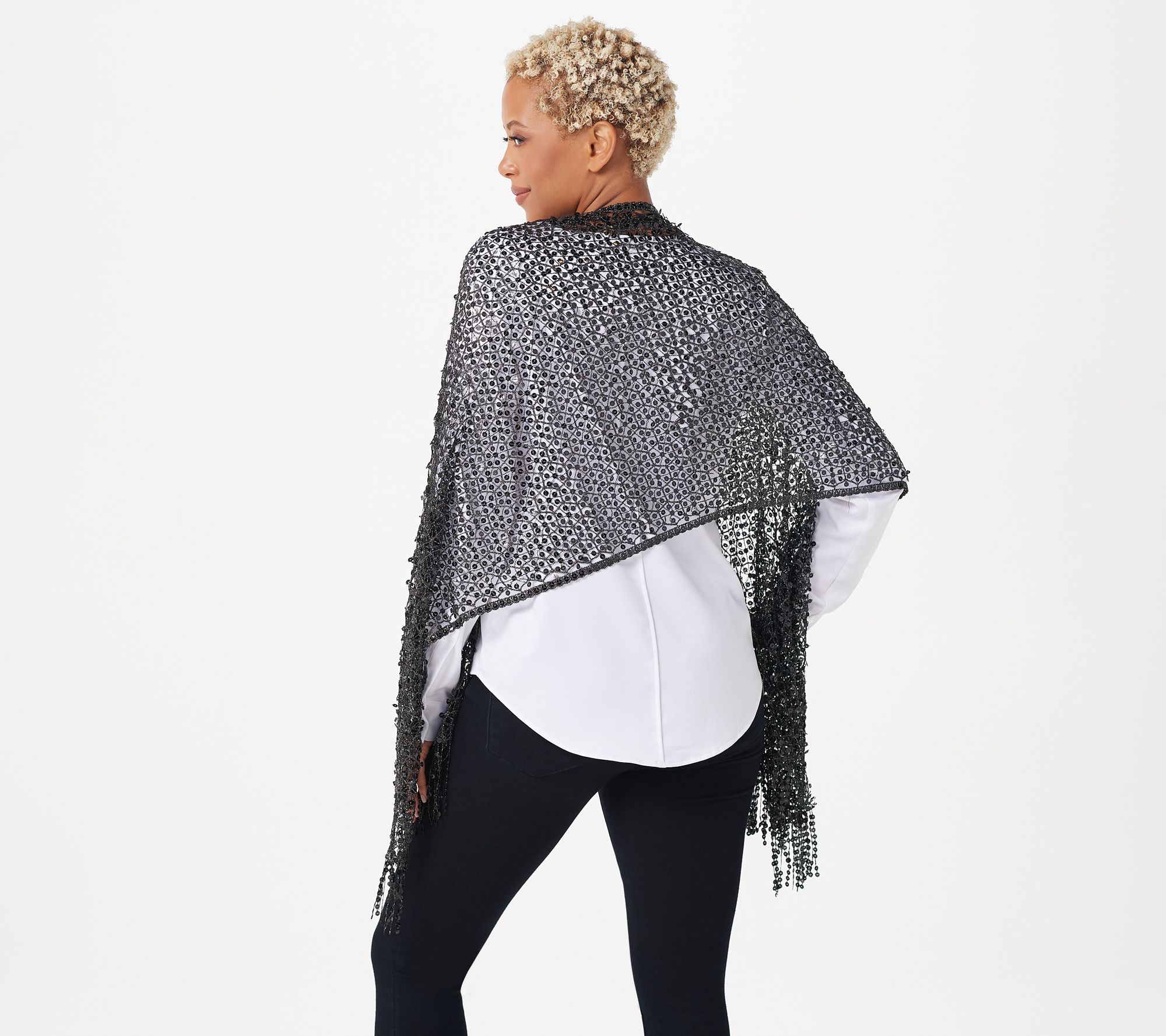 "As Is" Kirks Folly Dreamkeeper Fairy Queen Holiday Scarf - QVC.com