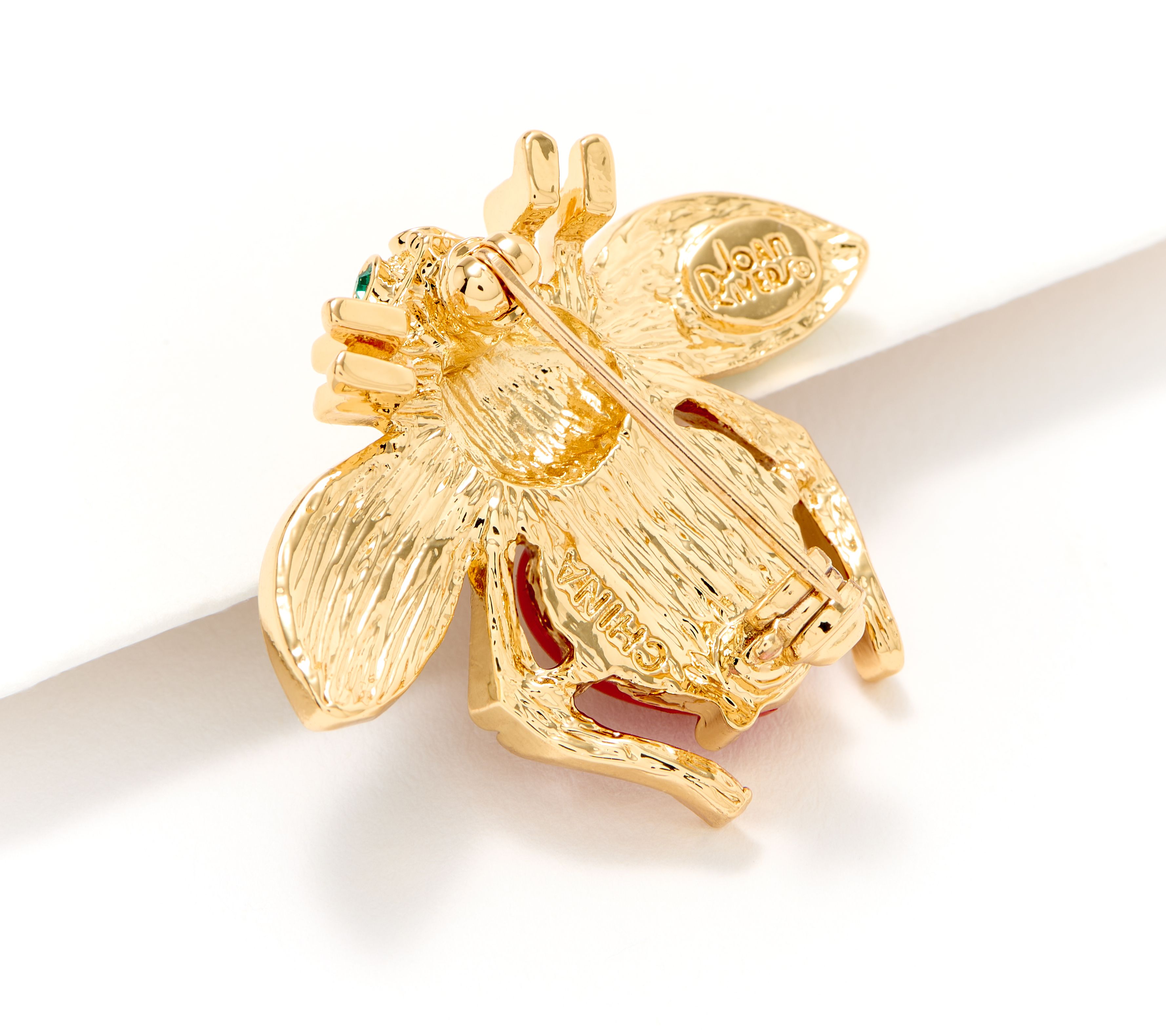 Joan Rivers Little Bit of Love Bee Pin - QVC.com