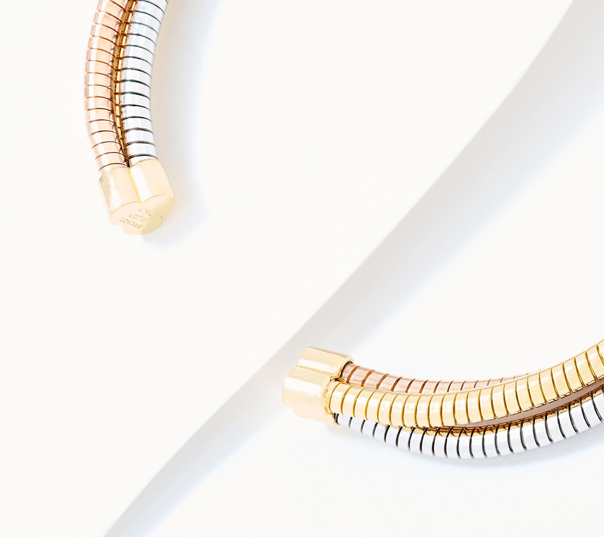 David Markstein Bronze 3 Strand Wrapped Tubogas Cuff Bracelet - QVC.com