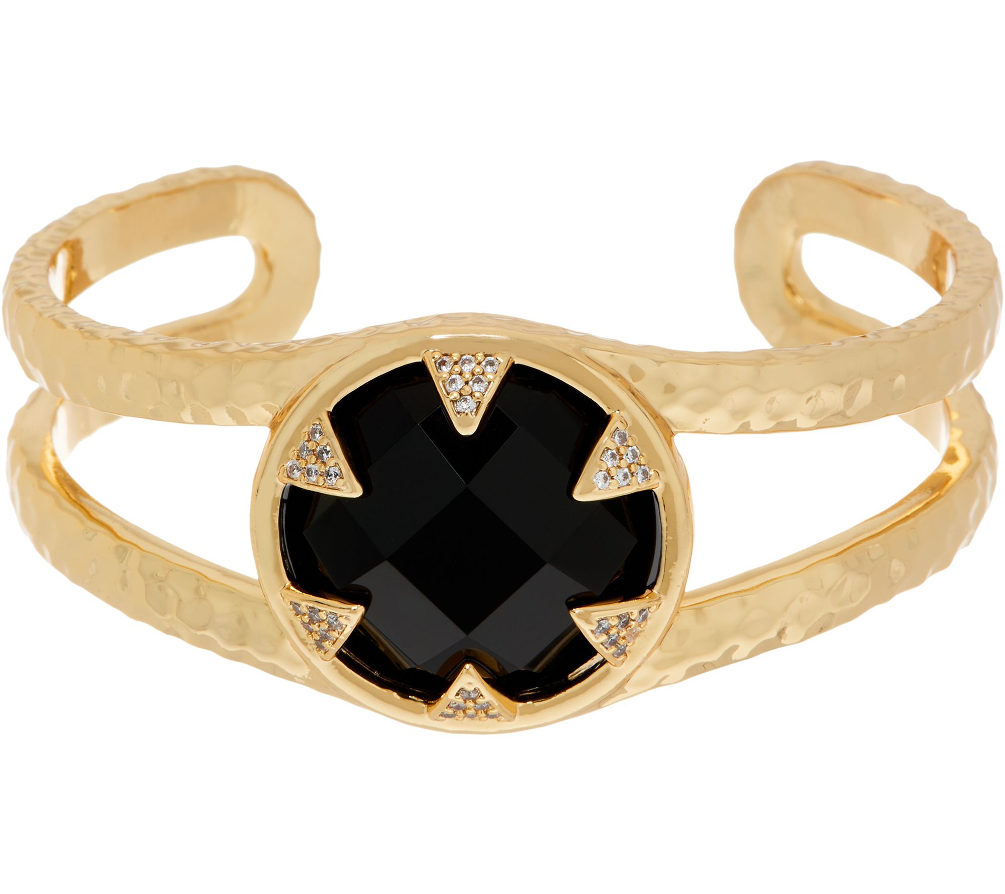 "As Is" Melinda Maria Bold Cuff - Gwyn - QVC.com