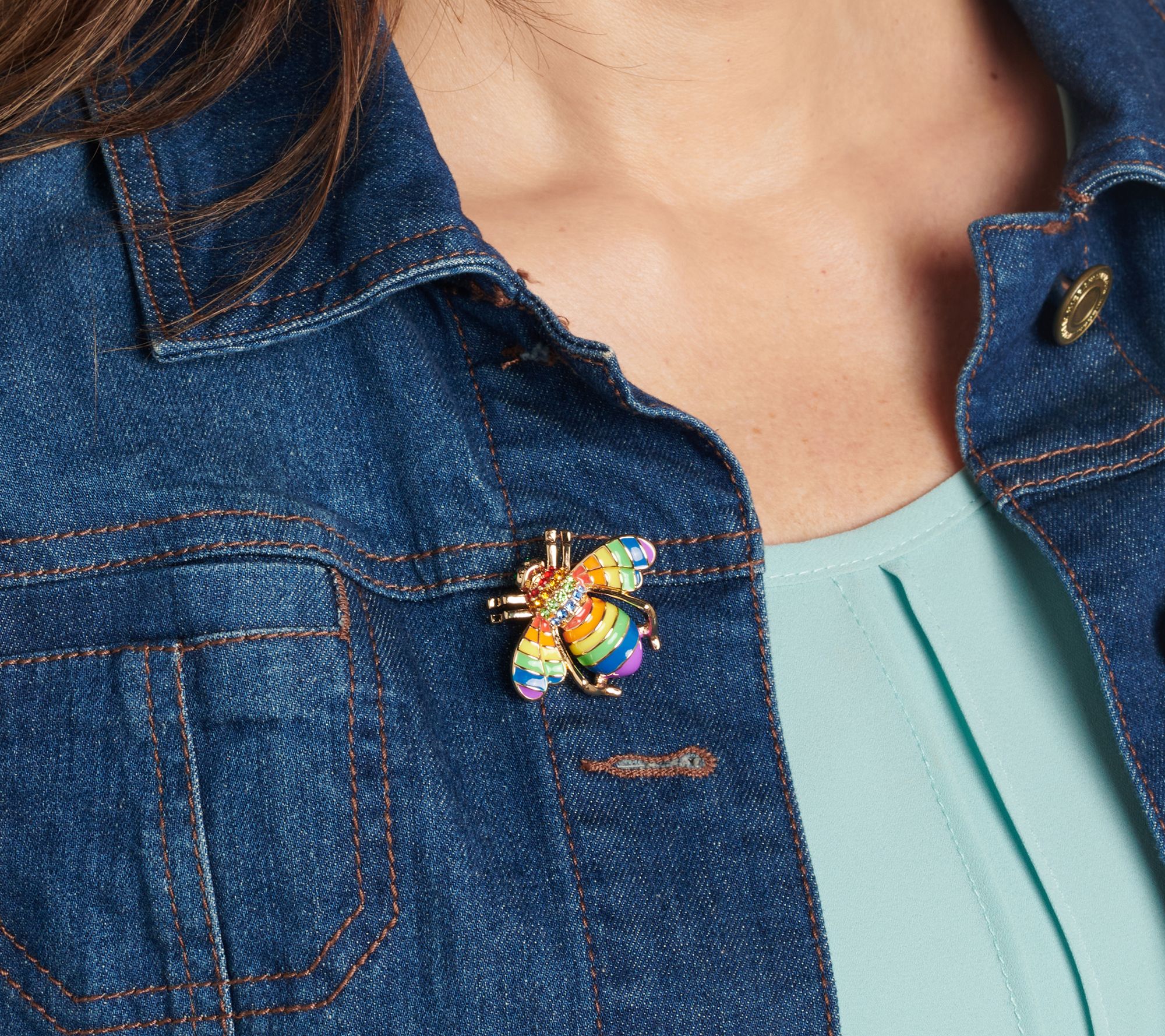 "As Is" Joan Rivers Pride Been Pin - QVC.com