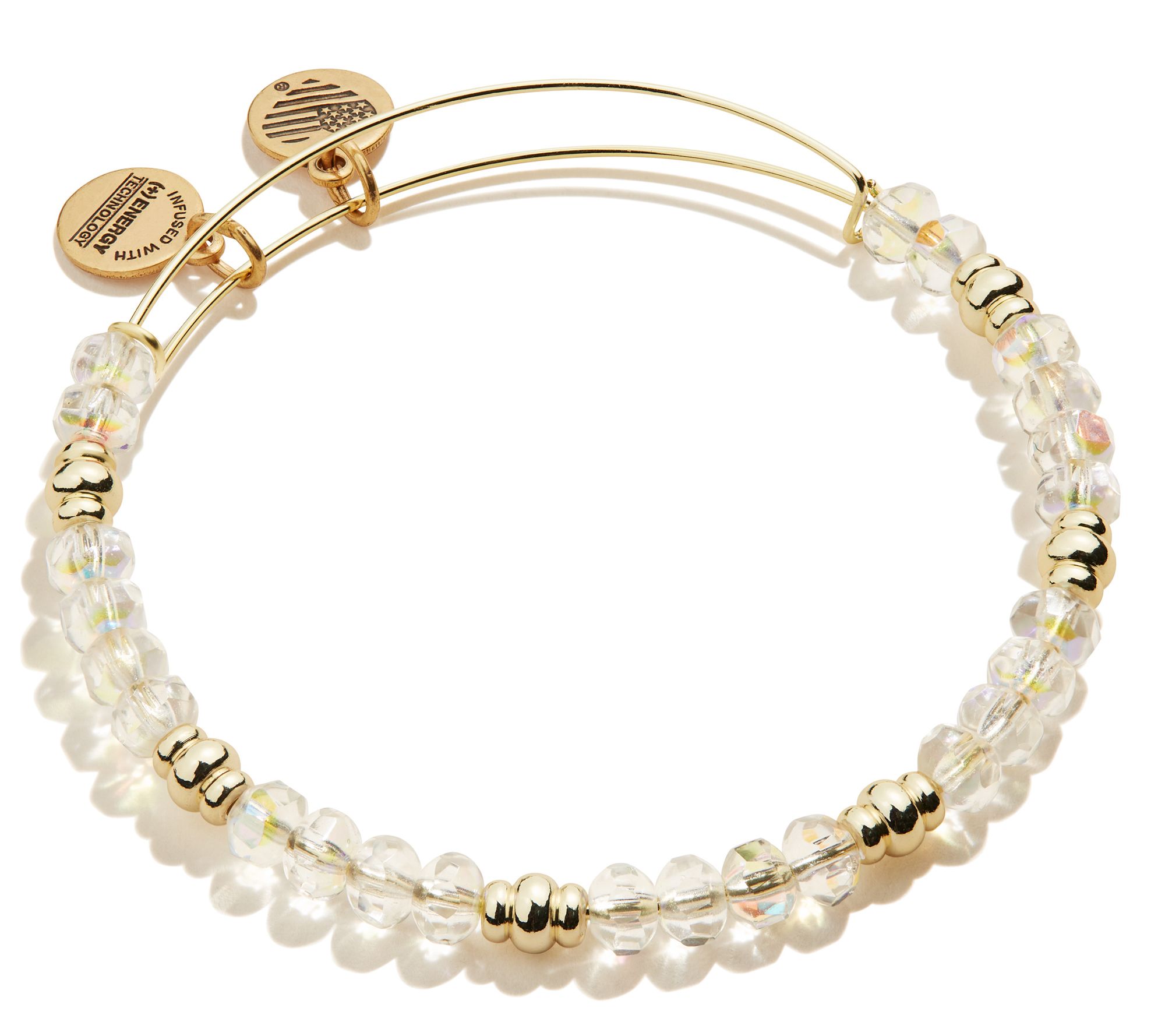 Alex and Ani Celeste Beaded Bangle - QVC.com