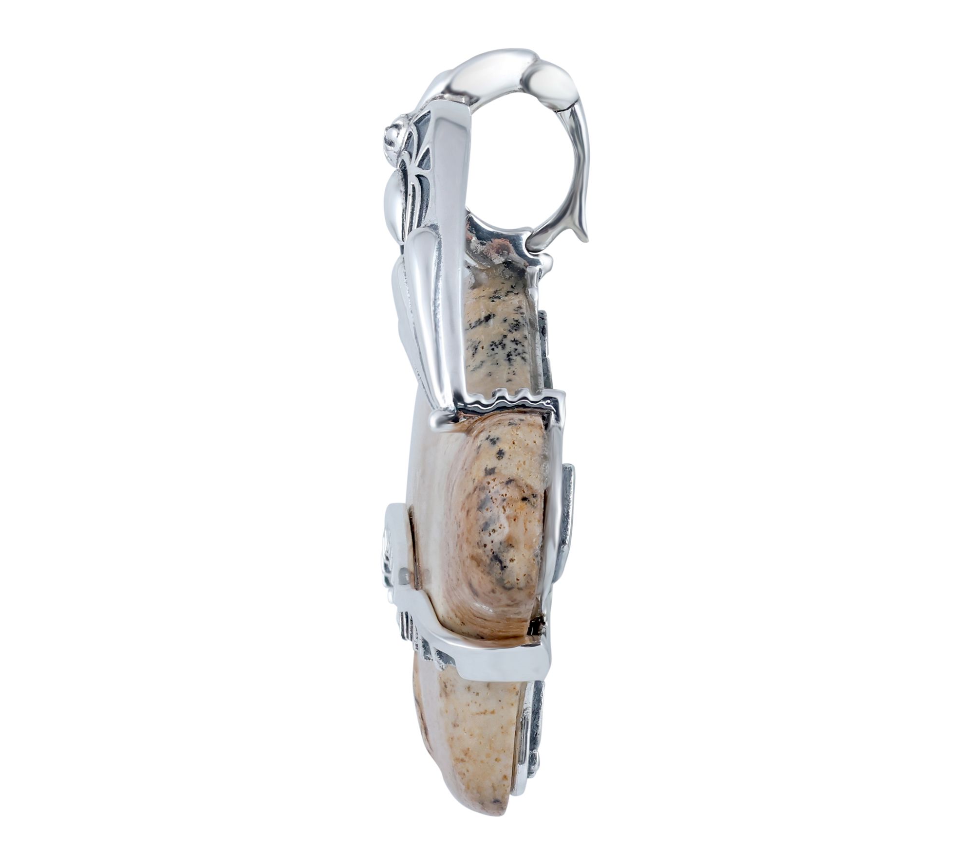 American West Sterling Gemstone Rabbit "Trickster" Enhancer - QVC.com