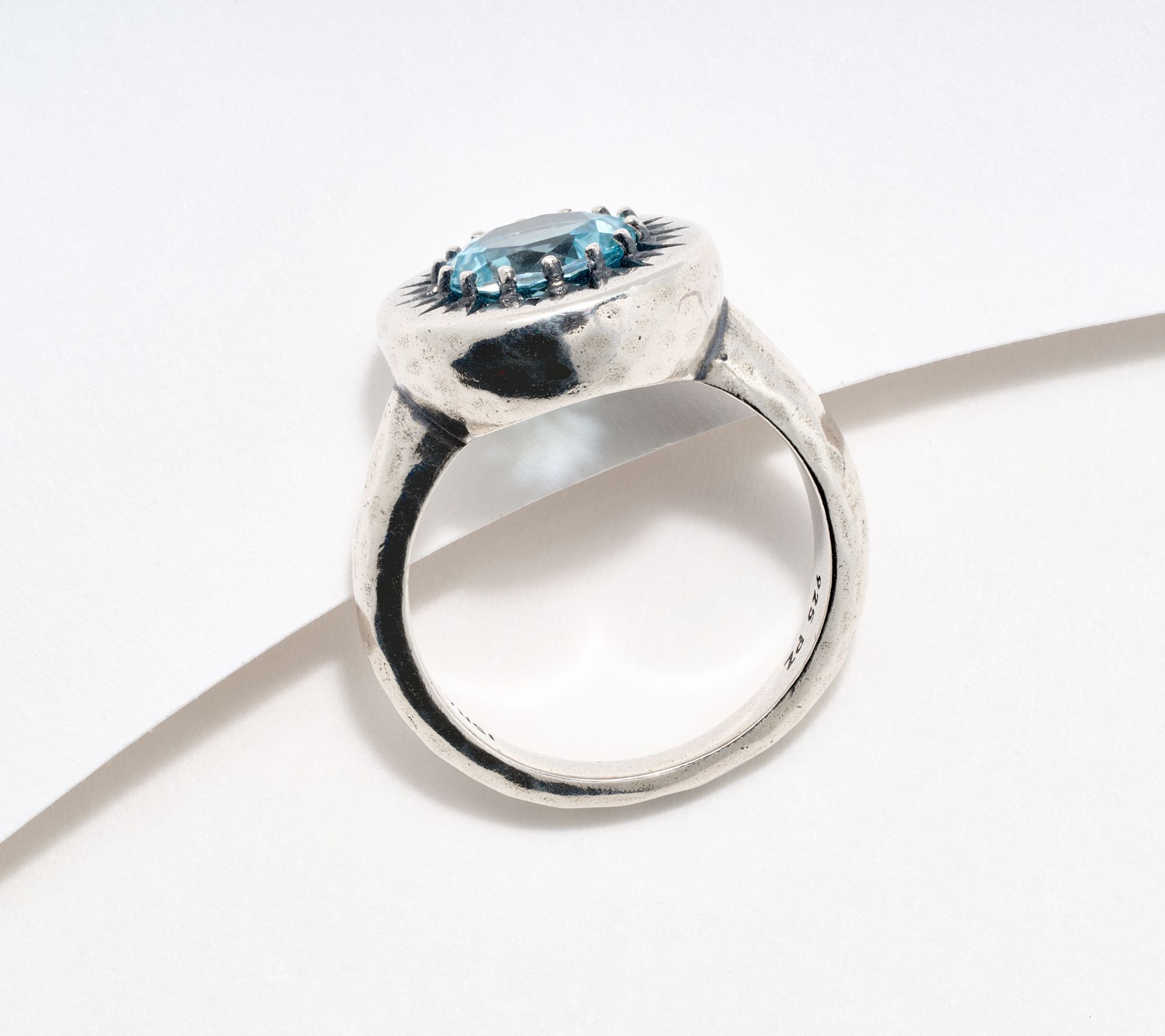 Or Paz Sterling Sunshine Design Gemstone Ring - QVC.com