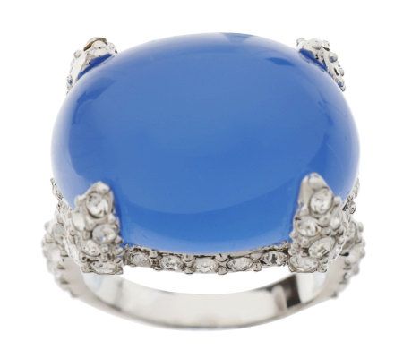 "As Is" Nolan Miller's Assisi Cabochon Ring - QVC.com