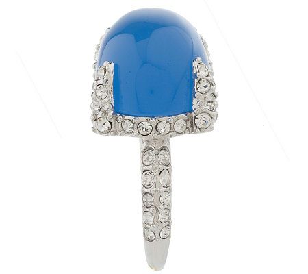 "As Is" Nolan Miller's Assisi Cabochon Ring - QVC.com