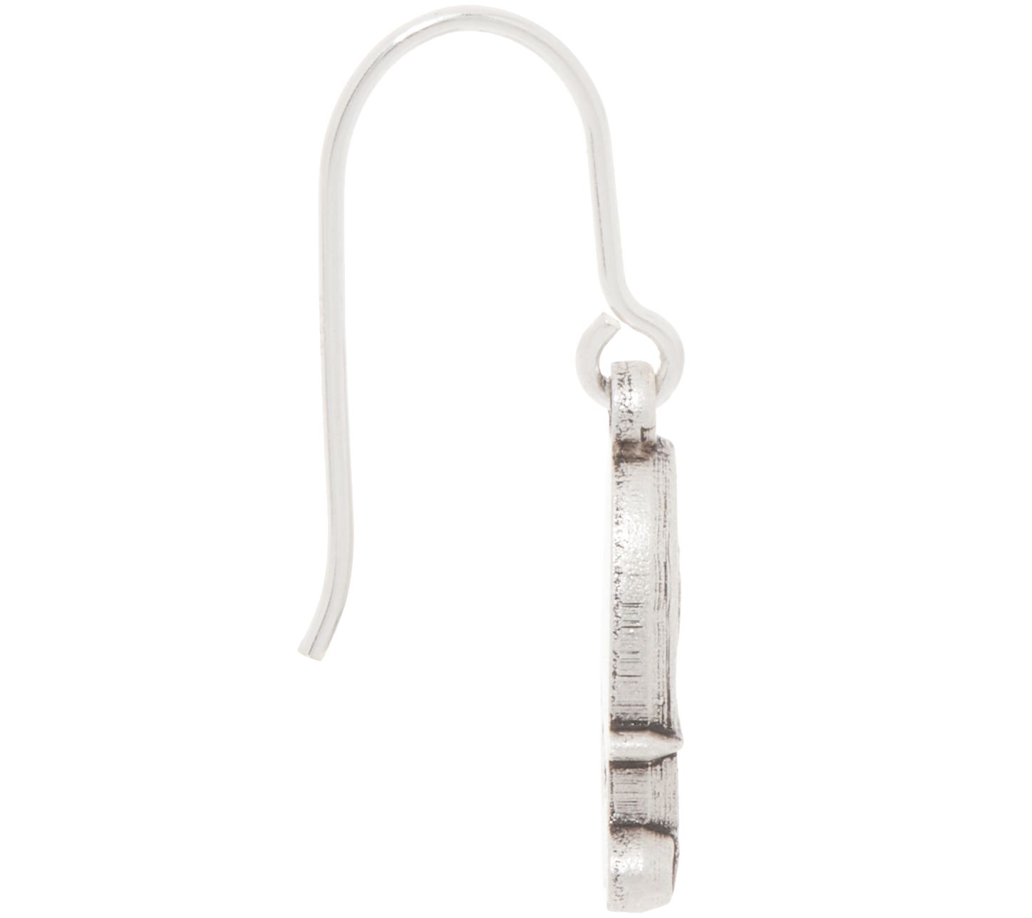 "As Is" Alex and Ani Love Drop Earrings - QVC.com