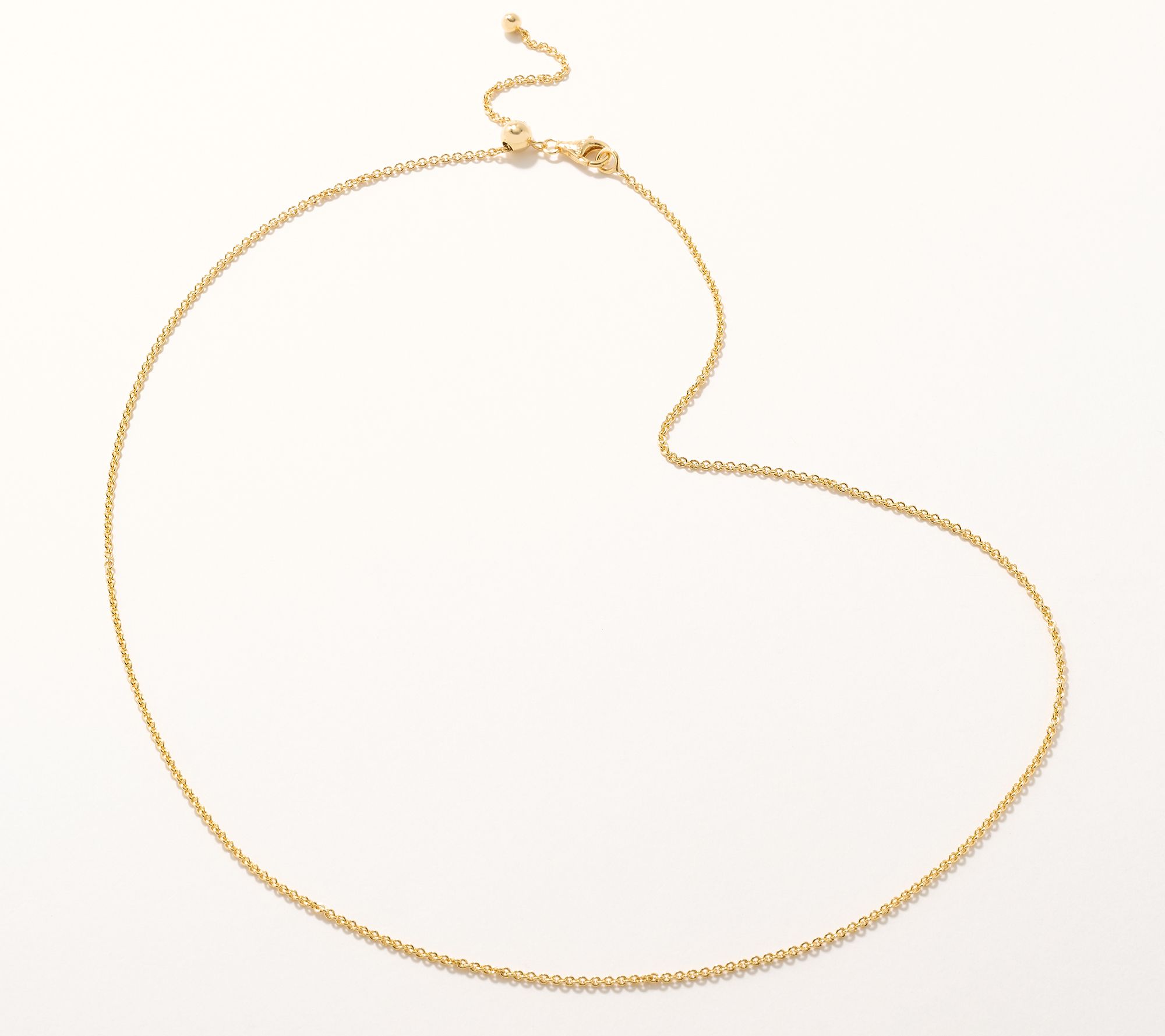 "As Is" UltraFine 950 Silver Rolo Chain 24" Necklace - QVC.com