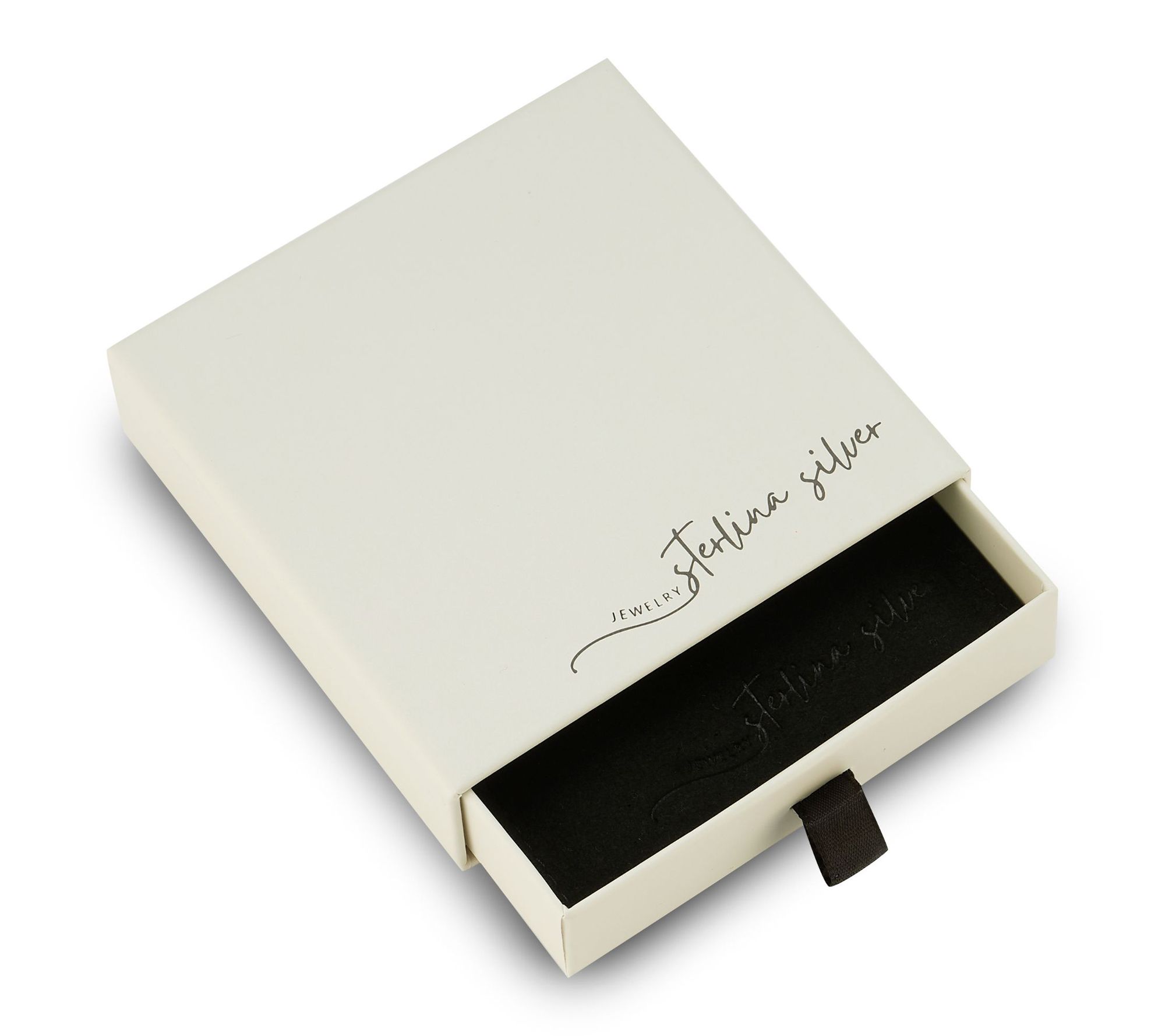 Sterlina Silver Pave Cross Necklace, Sterling - QVC.com