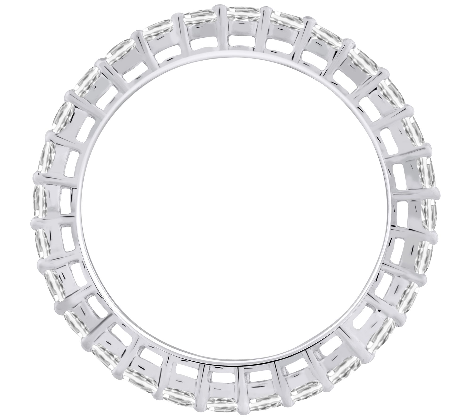 Affinity Diamonds 1.30 cttw Eternity Band, 14K Gold - QVC.com