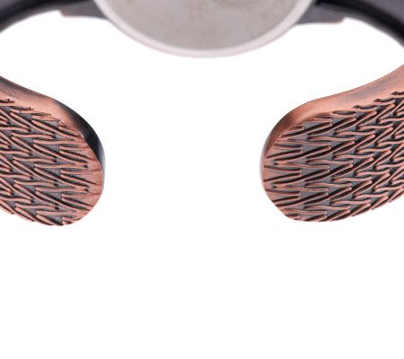 "As Is" Linea by Louis Dell'olio Textured Cuff Watch - QVC.com