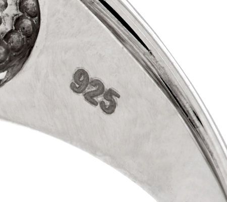 Honora Sterling Cultured Pearl 10.5mm Button Sculpted Design Ring - QVC.com