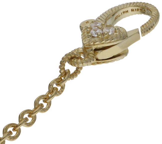Judith Classic 14K Clad Diamonique 18" StationNecklace - QVC.com