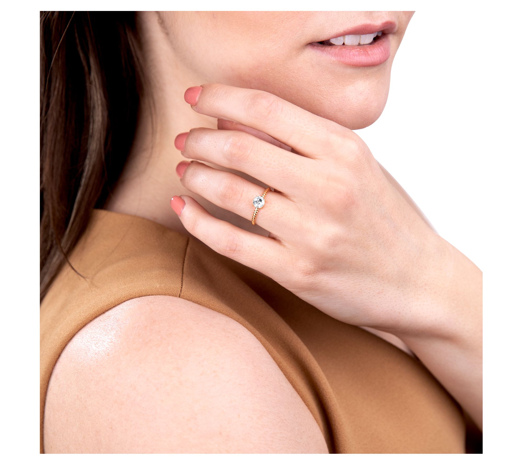 Generation Gems 0.50 cttw Sky Blue Topaz Ring, 14K Gold - QVC.com