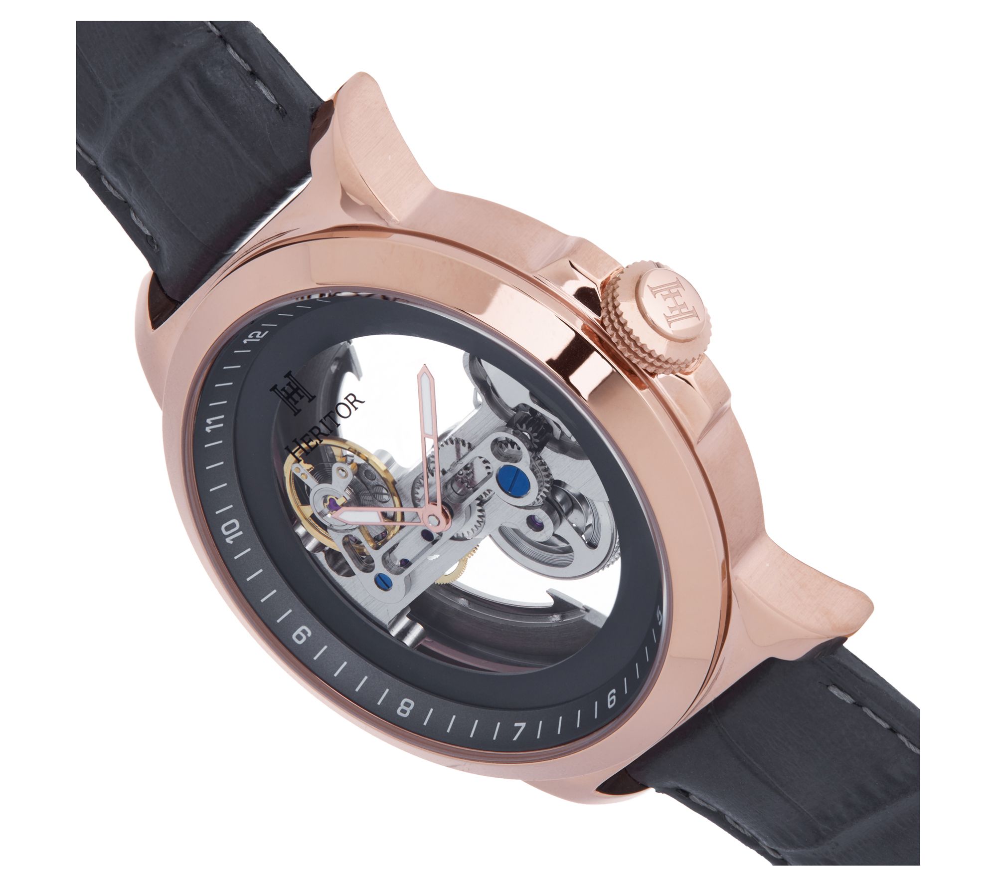 Heritor Automatic Men's Xander Stainless Automatic Watch - QVC.com
