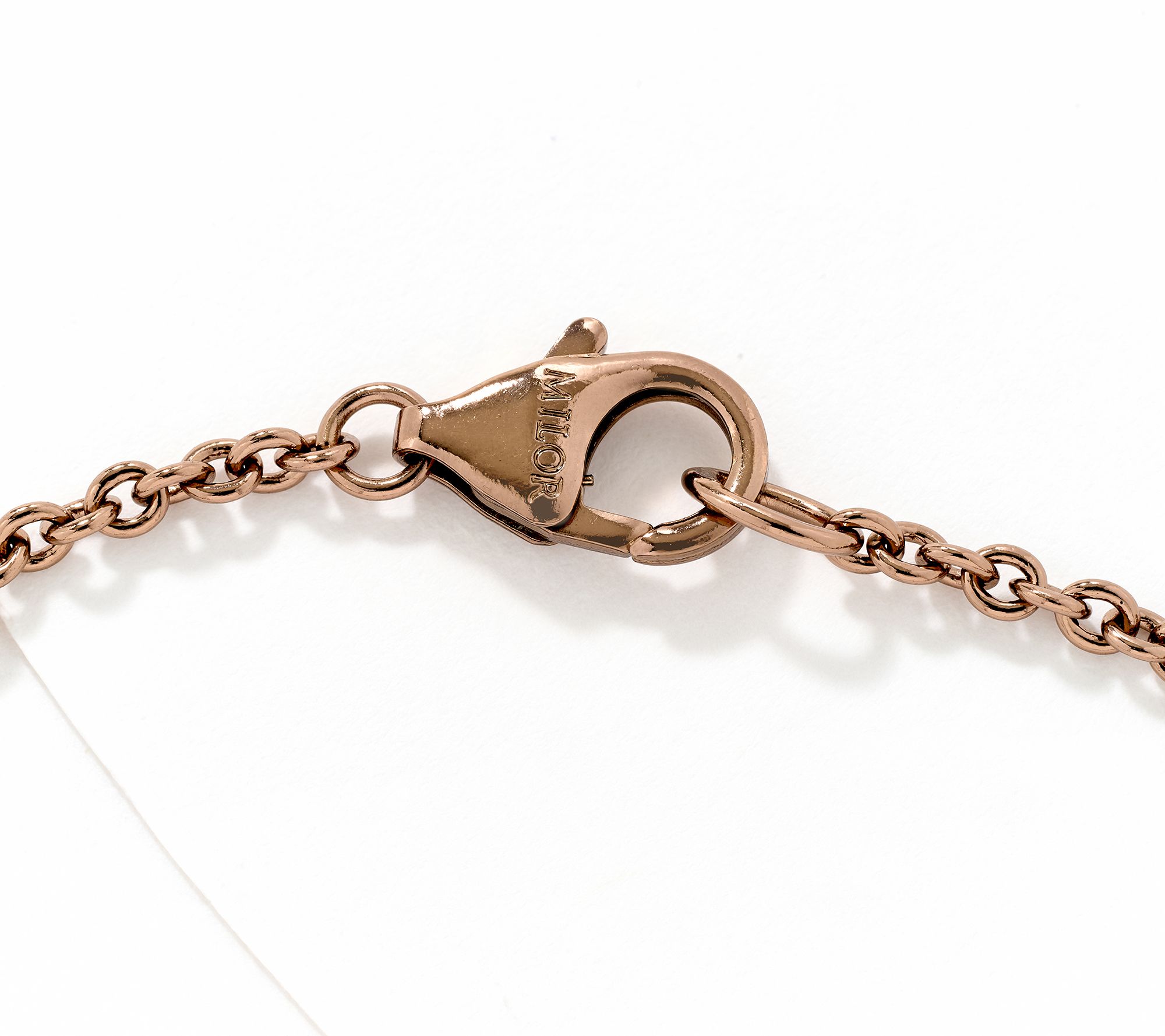David Markstein Bronze Premiere Luxe Cube Station Bracelet - QVC.com