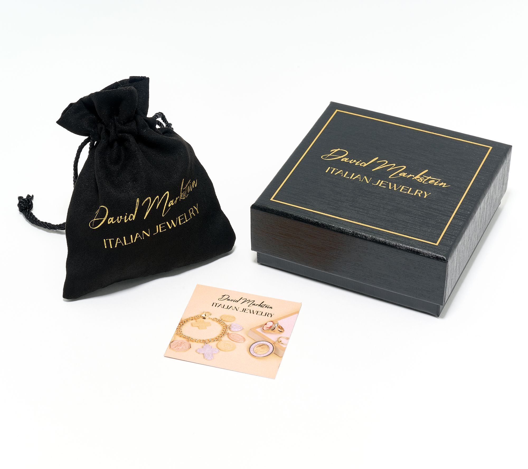 David Markstein Bronze Premiere Luxe Cube Station Bracelet - QVC.com