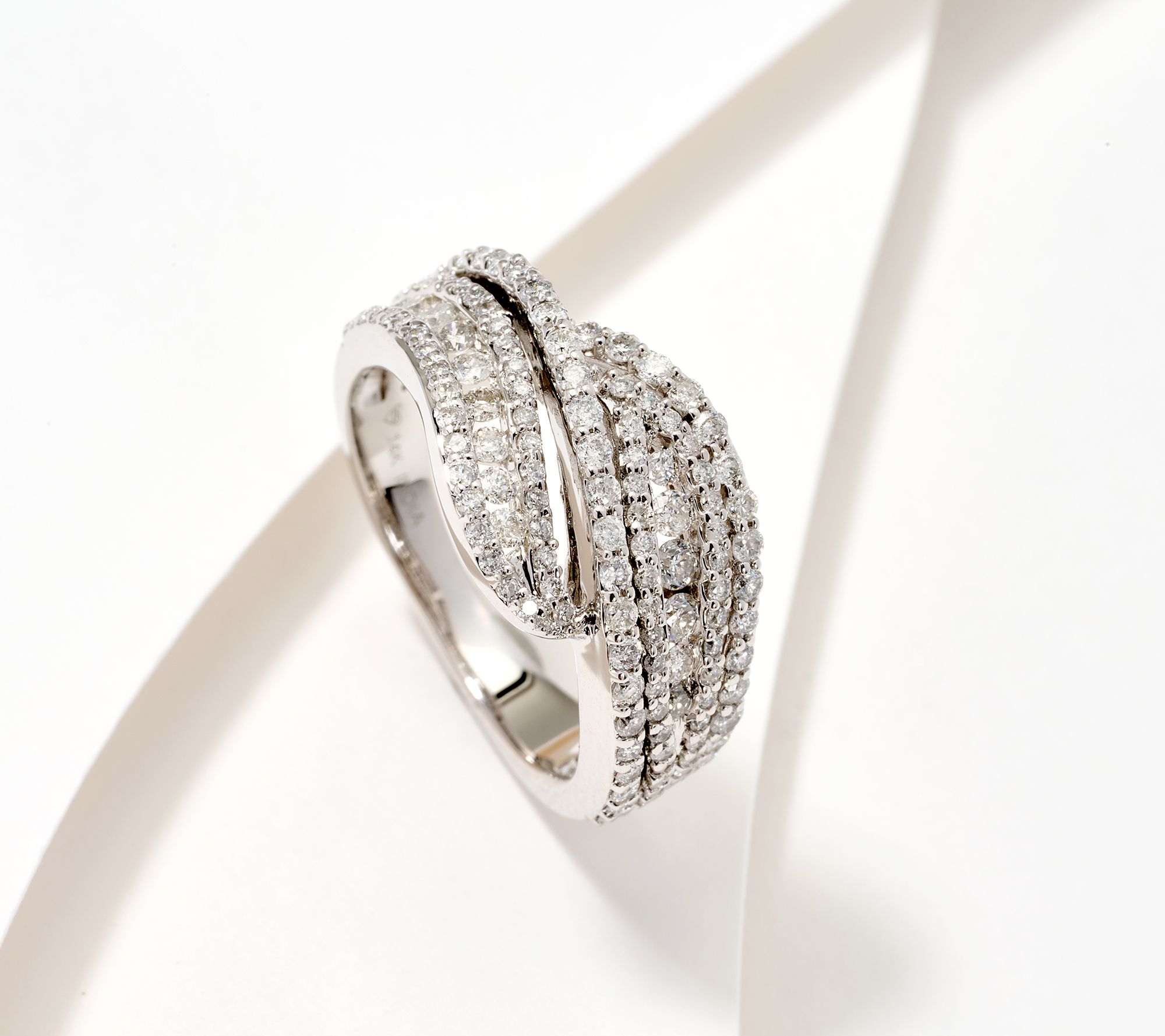 As Is Affinity Diamonds 0.90cttw Diamond Ring QVC