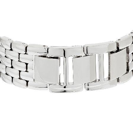 TOVA Diamonique 1/2cttw Panther Link Watch Watch - QVC.com