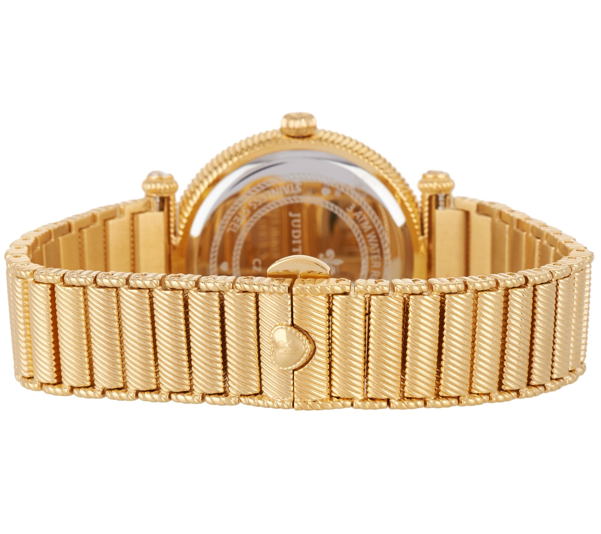 Judith Ripka Stainless Steel Avignon Watch - QVC.com